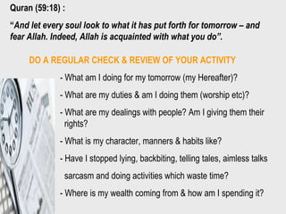 Islamic time management | PPT