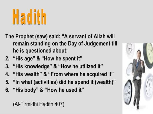 Islamic time management | PPT | Free Download