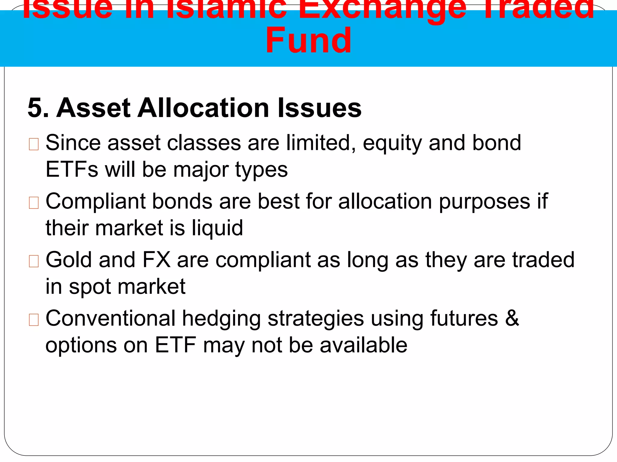 ISLAMIC UNIT TRUST AND ETF | PPTX
