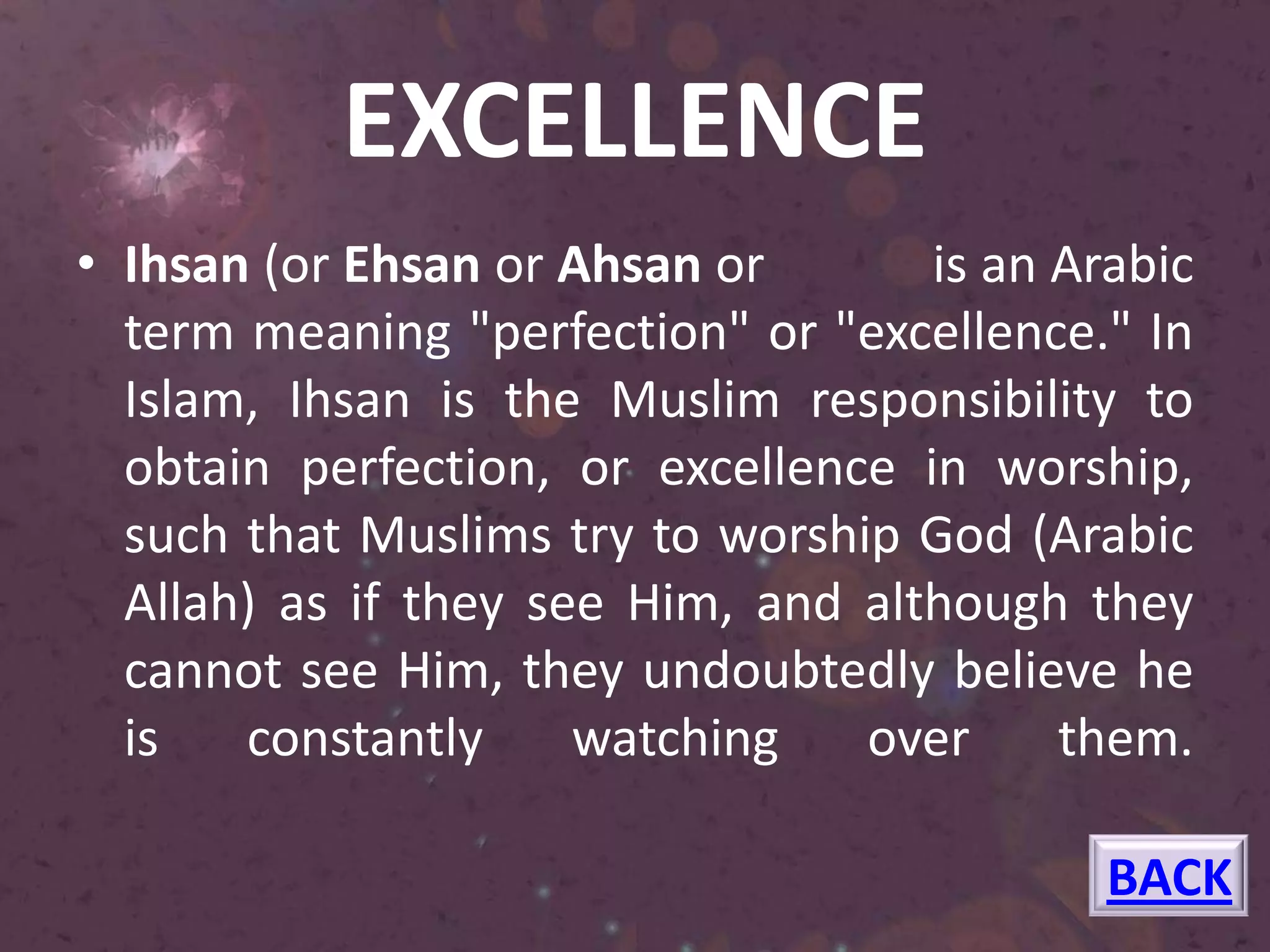 Islamic values | PPTX