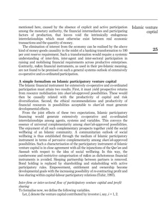 Islamic Venture Capital | PDF | Business Accounting & Finance | Business