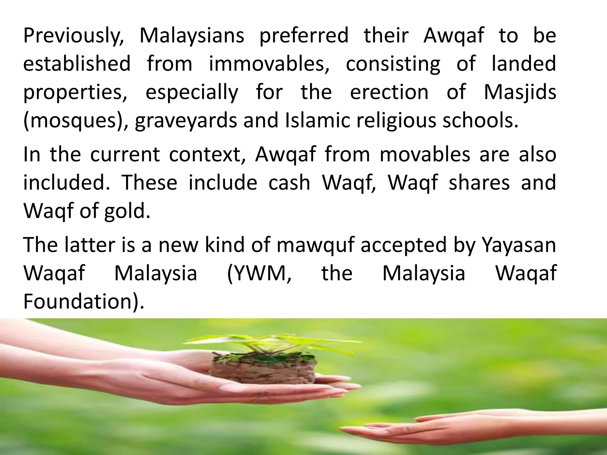 Islamic Waqf according to Modern Islamic Law & Economics.pptx