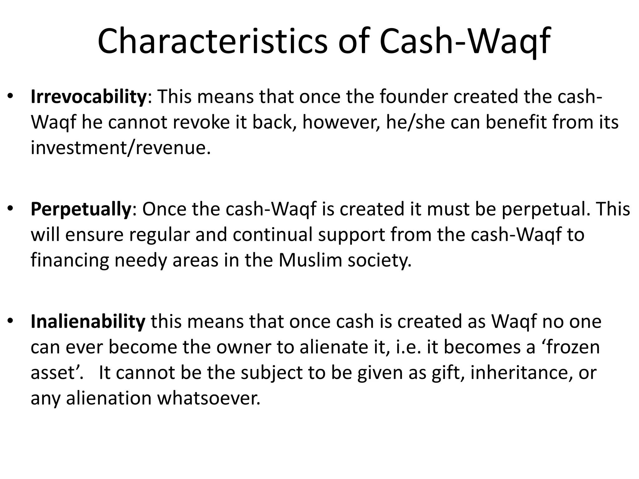 Islamic Waqf according to Modern Islamic Law & Economics.pptx