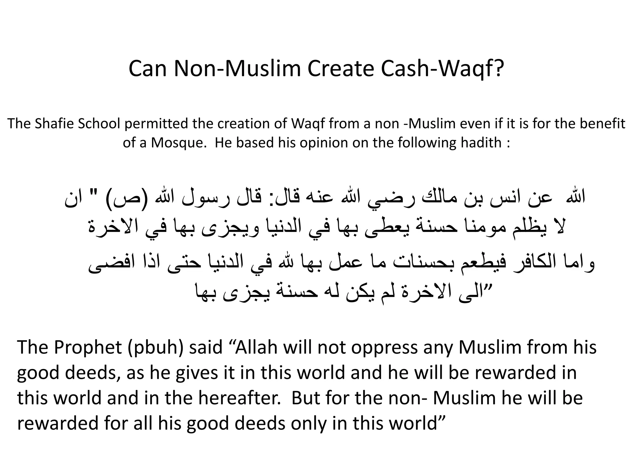 Islamic Waqf according to Modern Islamic Law & Economics.pptx