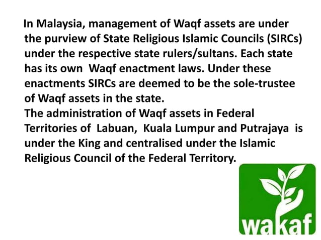 Islamic Waqf according to Modern Islamic Law & Economics.pptx