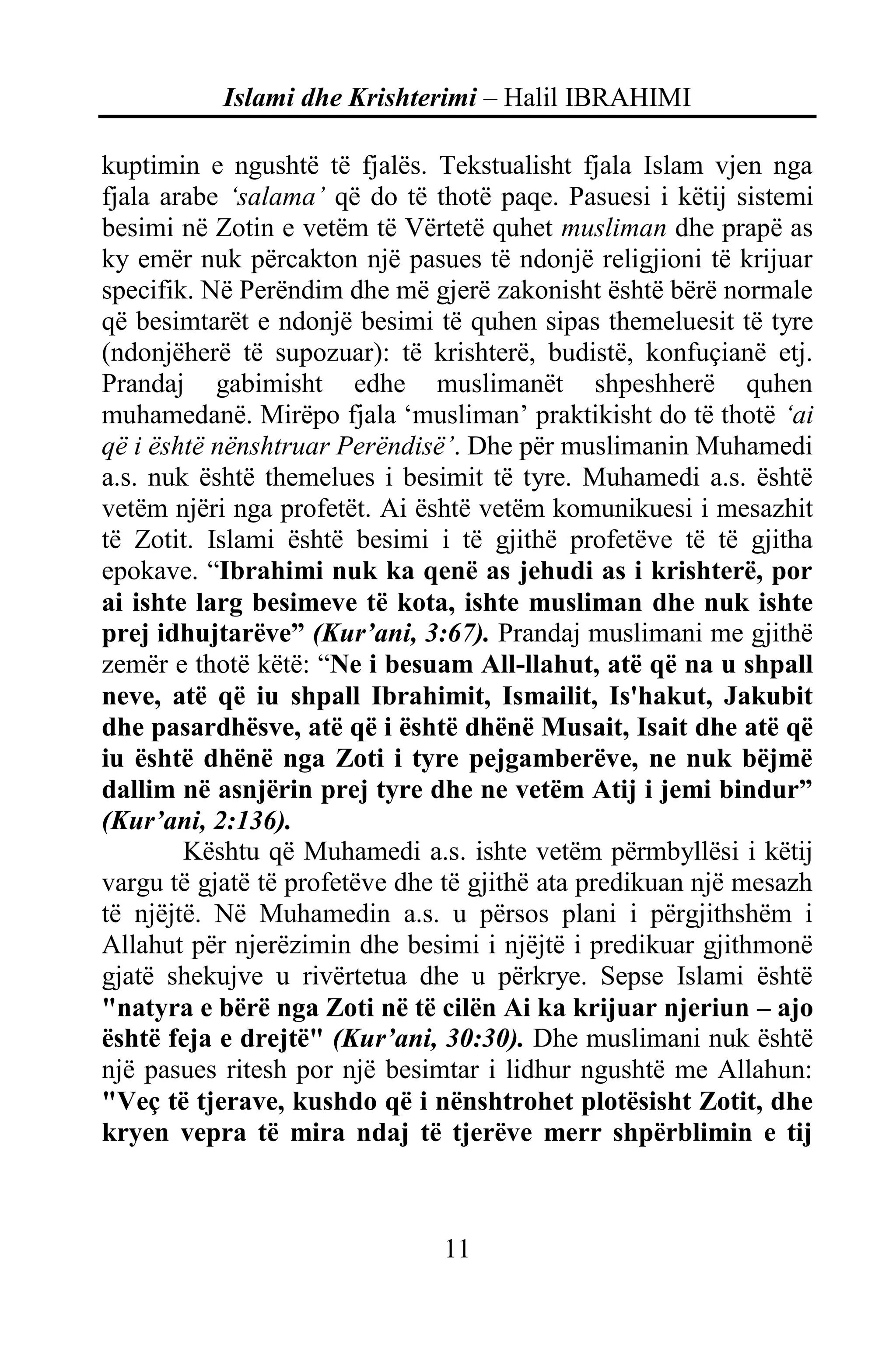 Islami dhe Krishterizmi | PDF