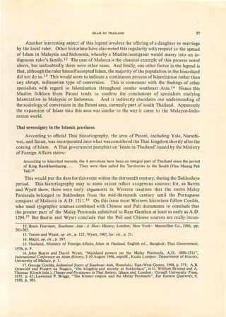 Islam in Thailand before the Bangkok Period | PDF | Islam | Religion ...