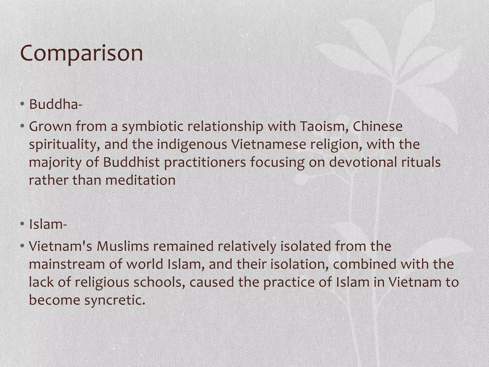 Islam in vietnam | PPTX