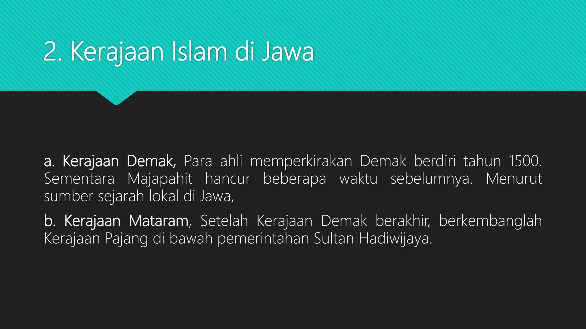 Islamisasi dan silang budaya di nusantara sesi 1 | PPTX