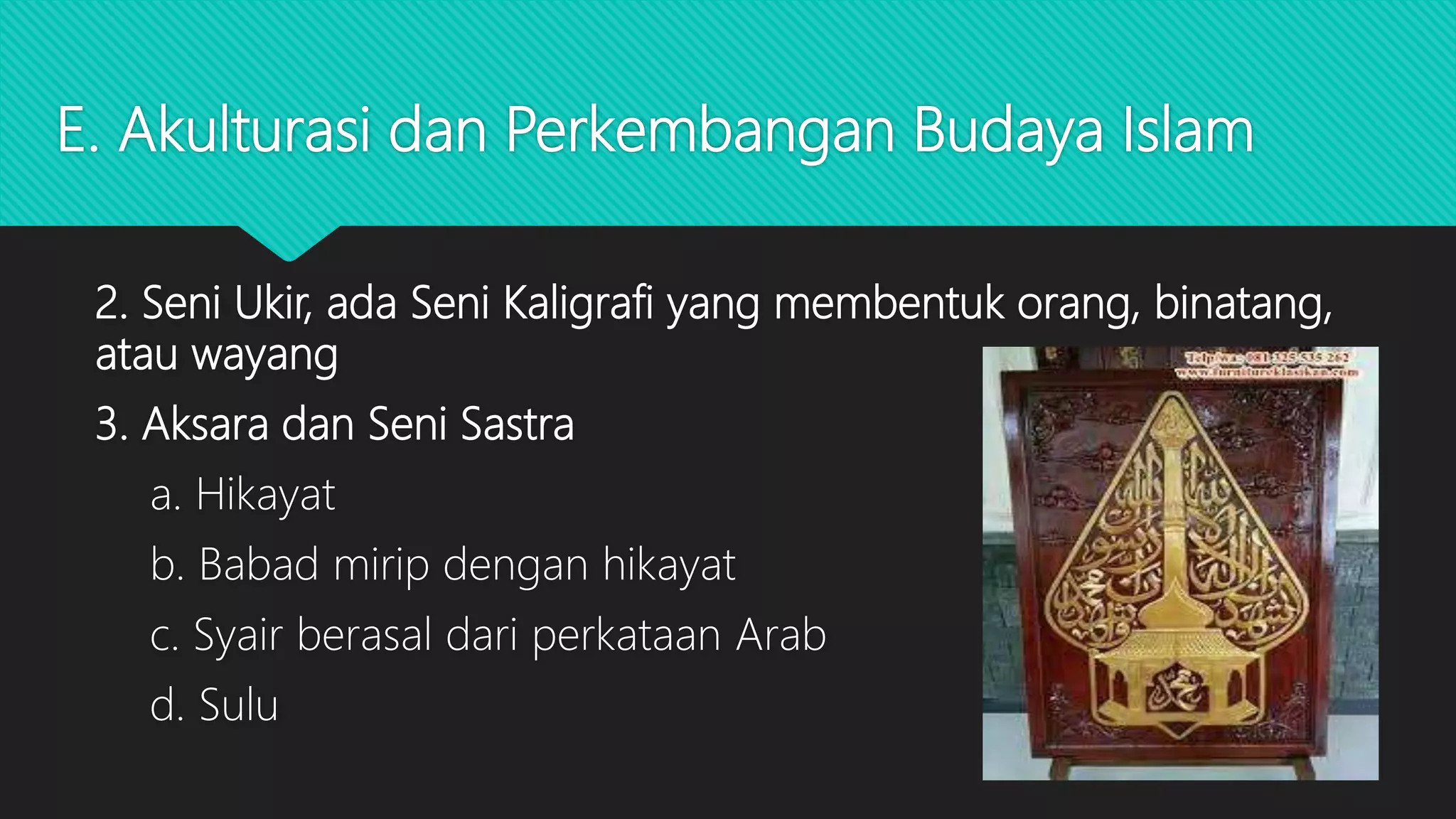 Islamisasi dan silang budaya di nusantara sesi 2 | PPT