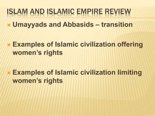 Islam & Islamic Empire Review | PPT