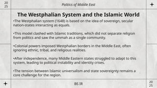 Islamism and the Middle East: A World in Disorder.pptx