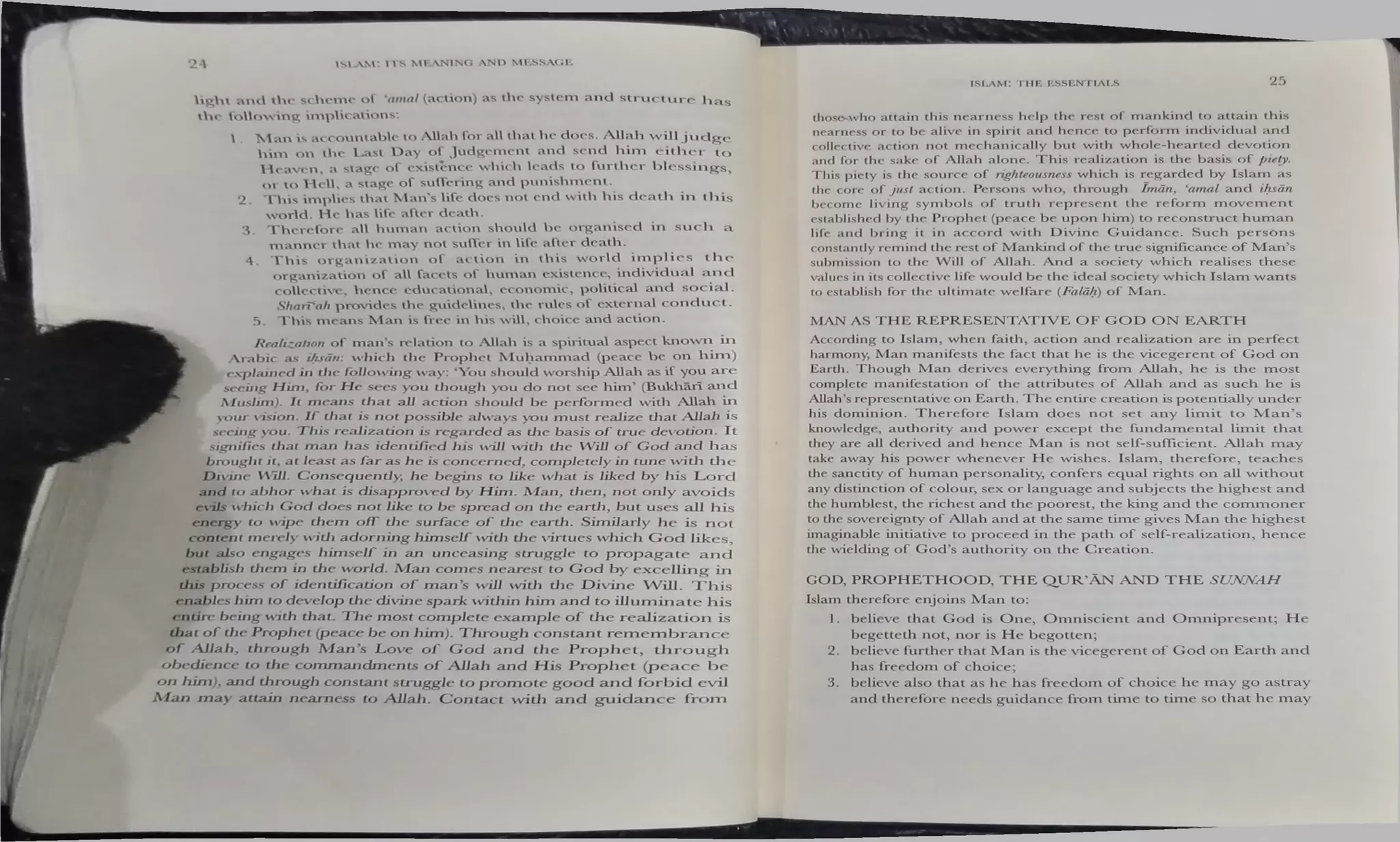 Islam its meaning and message by khurshid ahmad | PDF