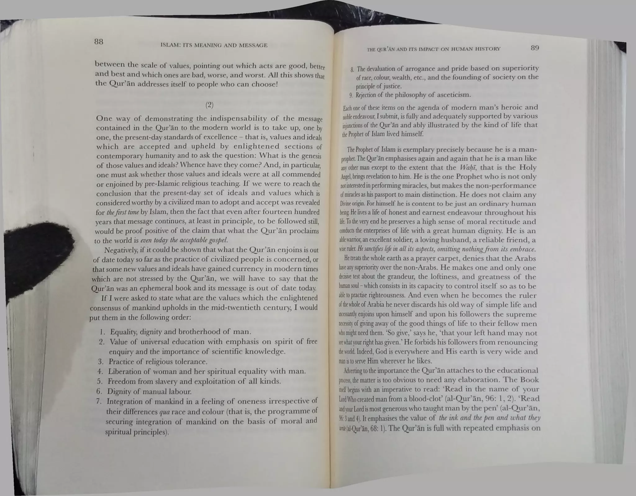 Islam its meaning and message by khurshid ahmad | PDF