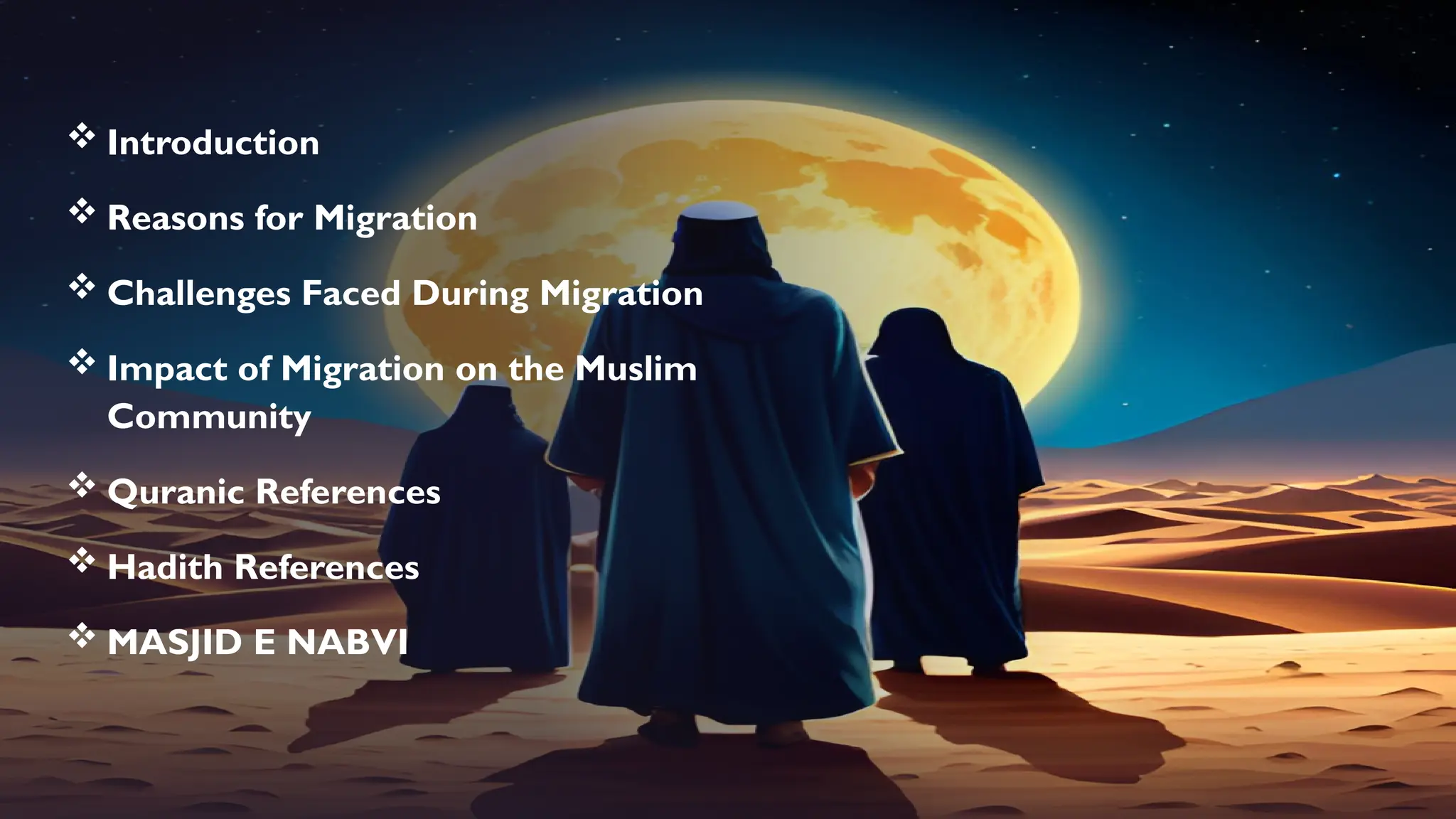 Hijrat e Madina The Journey of the Holy Prophet | PPTX