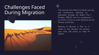 Hijrat e Madina The Journey of the Holy Prophet | PPTX