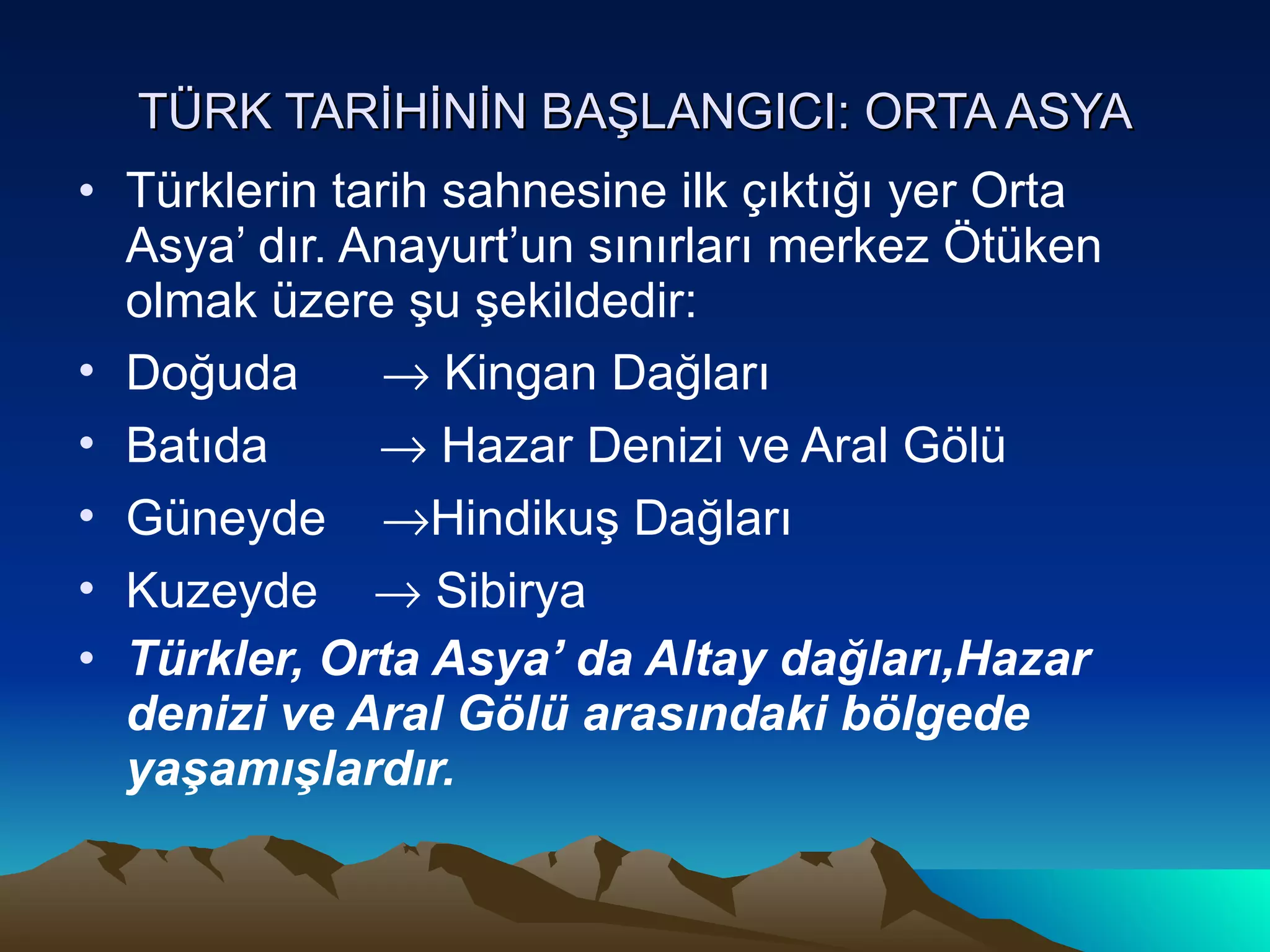 Islamiyet öNcesi TüRk Tarihi | PPT