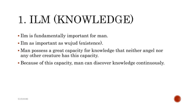 Islamization of knowledge | PPTX | Islam | Religion & Spirituality