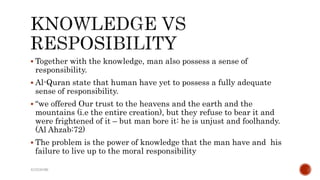 Islamization of knowledge | PPTX