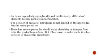 Islamization of knowledge | PPTX