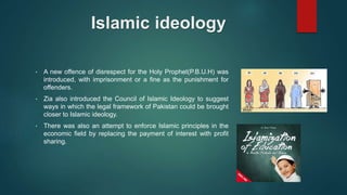 Islamization under zia ul haq.pptx