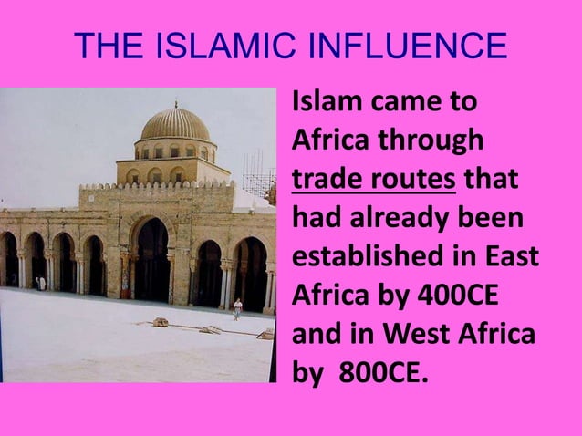 Islam lesson 10 Muslim Trade Routes day 2 | PPTX