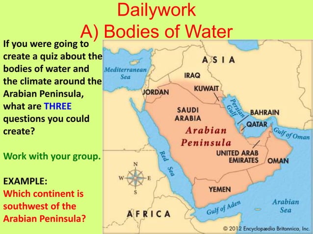 Islam lesson 1 arabian peninsula | PPT