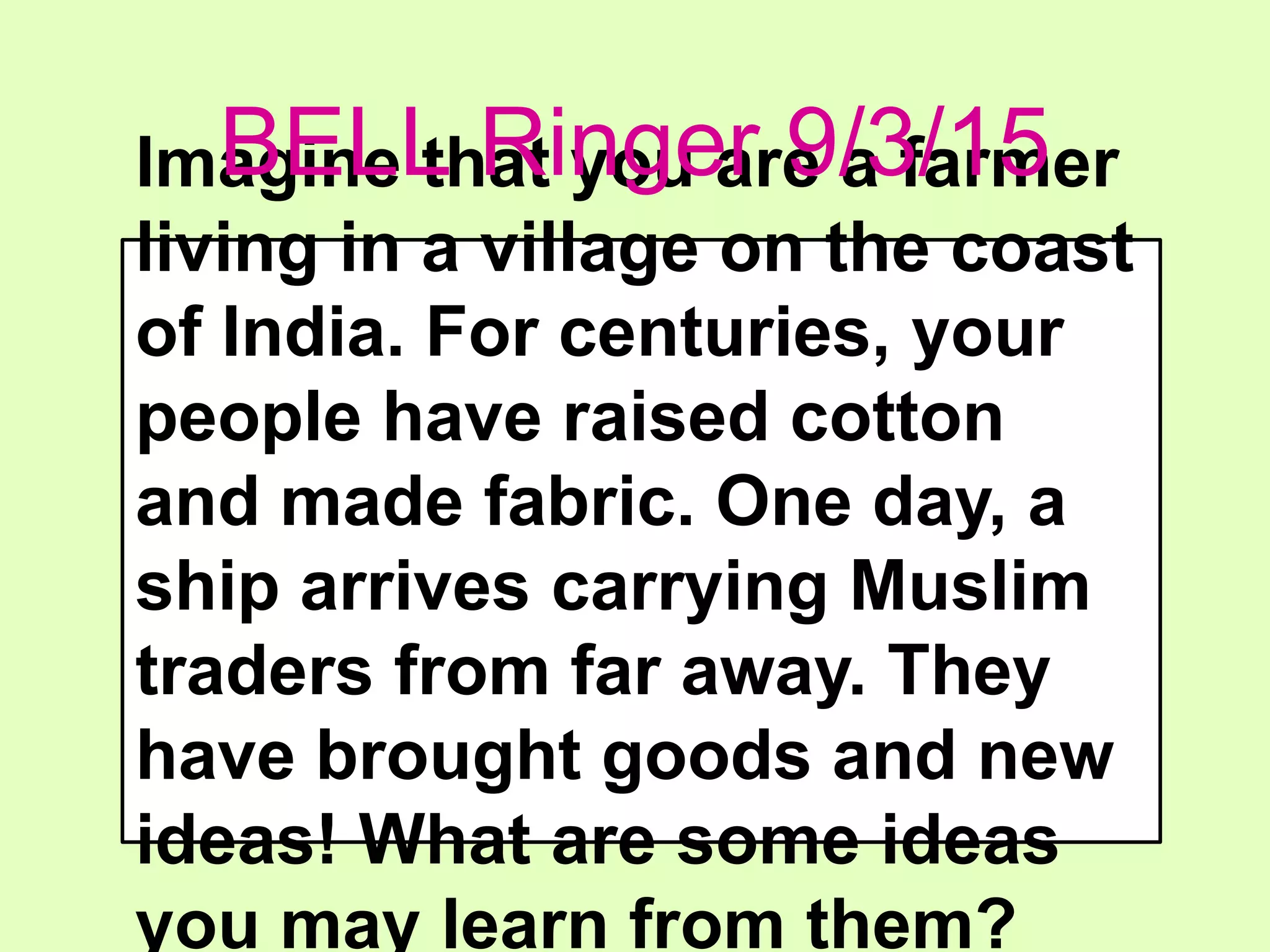 Islam lesson 4 expansion | PPTX