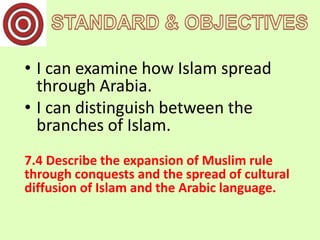 Islam lesson 4 expansion | PPTX