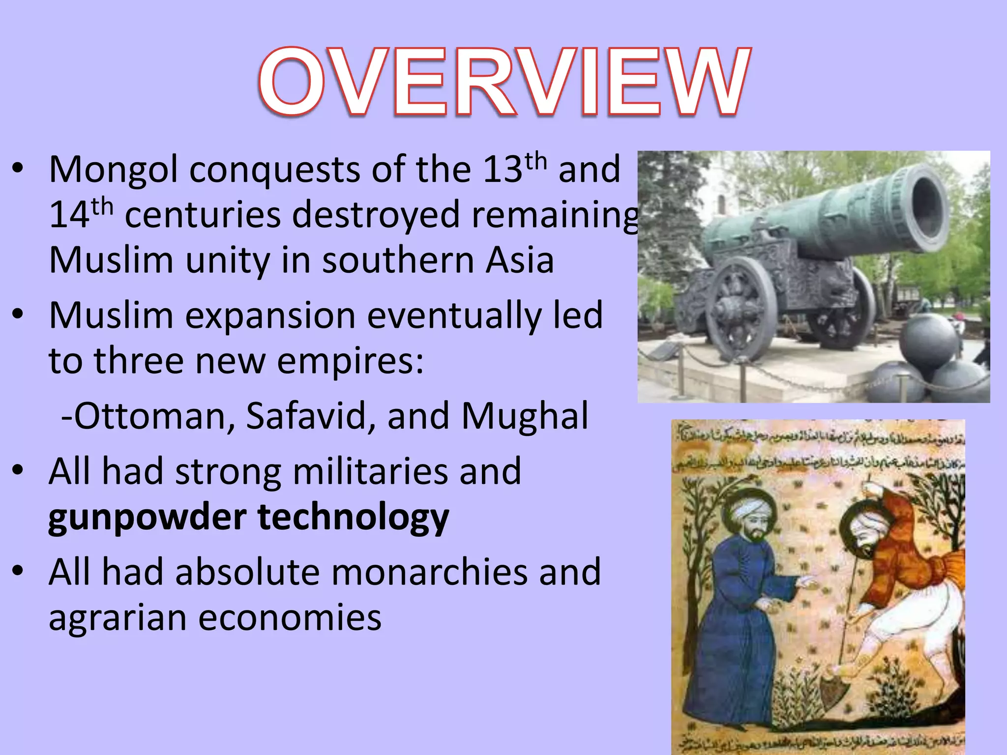 The Gunpowder Empires | PPT