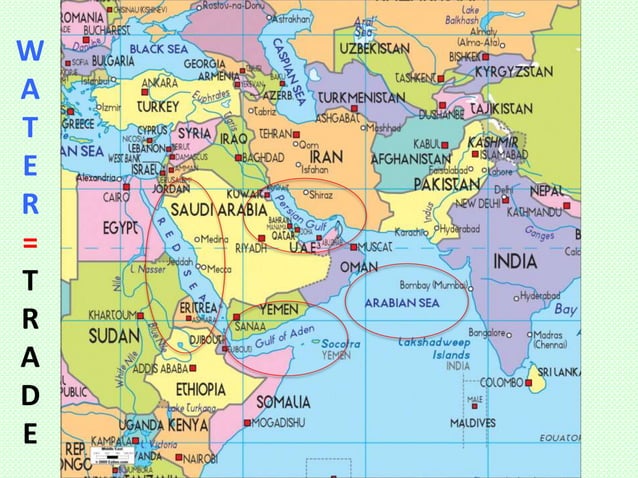 Islam lesson Muslim Trade Routes | PPT