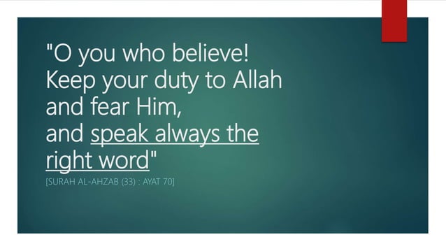 Islam on respecting others | PPTX | Islam | Religion & Spirituality