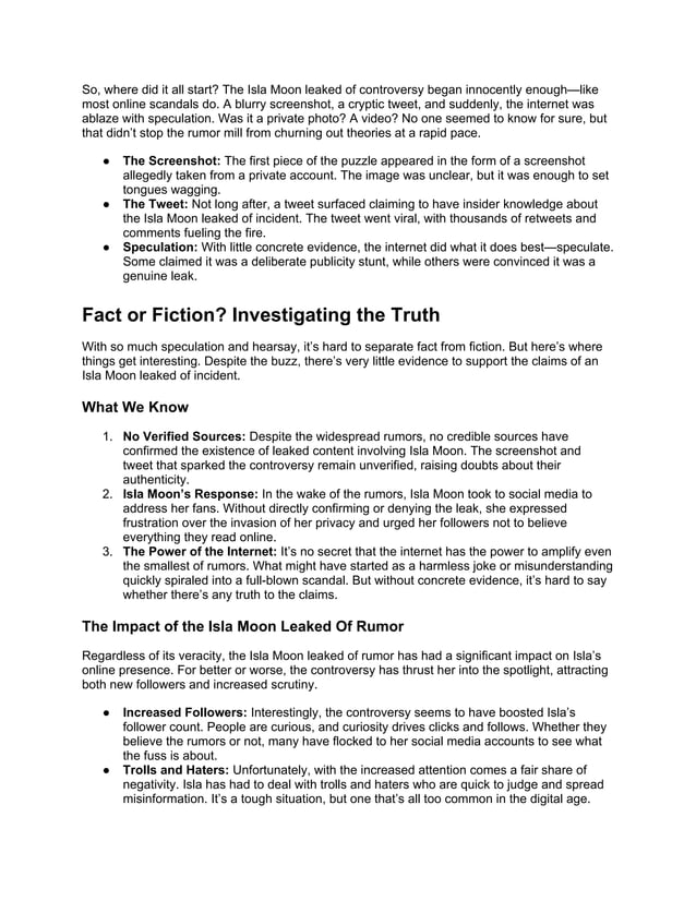 Isla Moon Leaked_ The Truth Behind the Buzz! (1).docx | Internet Safety ...