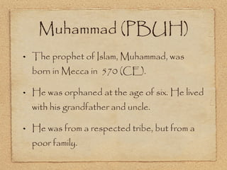 Islam part 1 | PPT | Religion & Spirituality