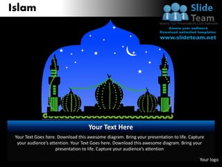 Islam powerpoint ppt templates. | PDF | Islam | Religion & Spirituality