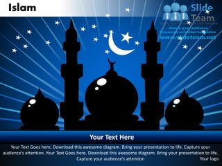 Islam powerpoint presentation slides ppt templates | PPT