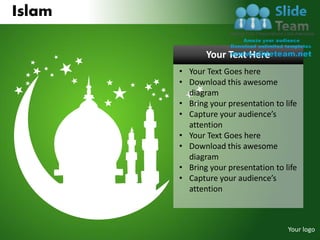 Islam powerpoint presentation slides ppt templates | PDF