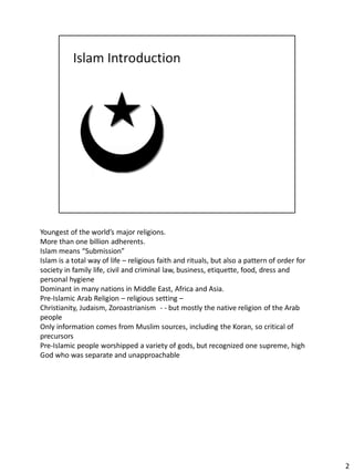 Islam pdf with notes | PDF | Islam | Religion & Spirituality