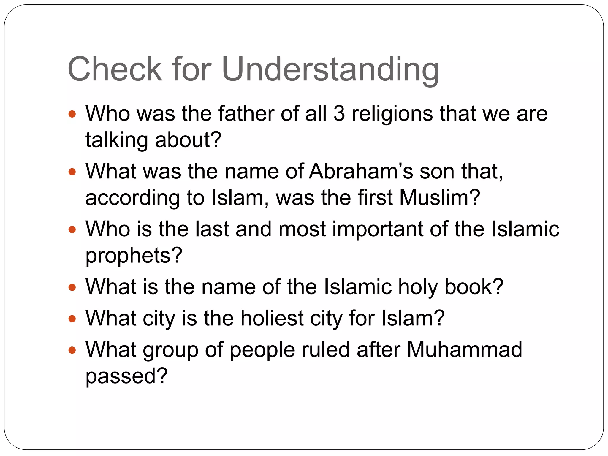 Islam ppt | PPT