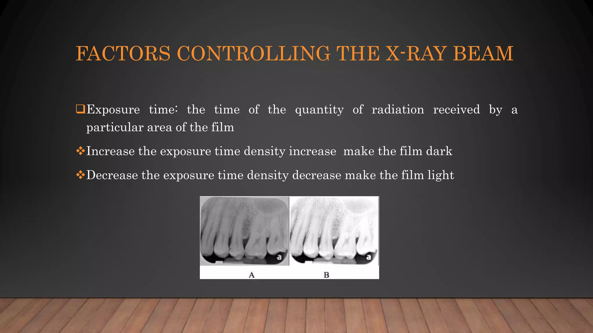 factor affecting quality of radiograph | PPTX