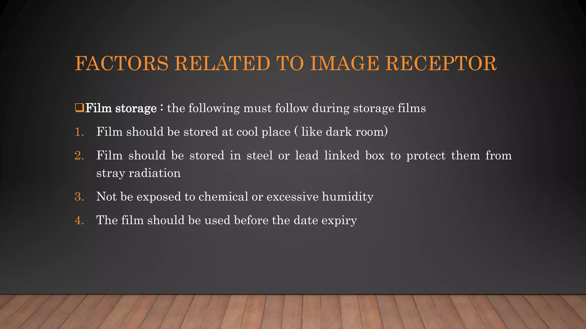 factor affecting quality of radiograph | PPTX