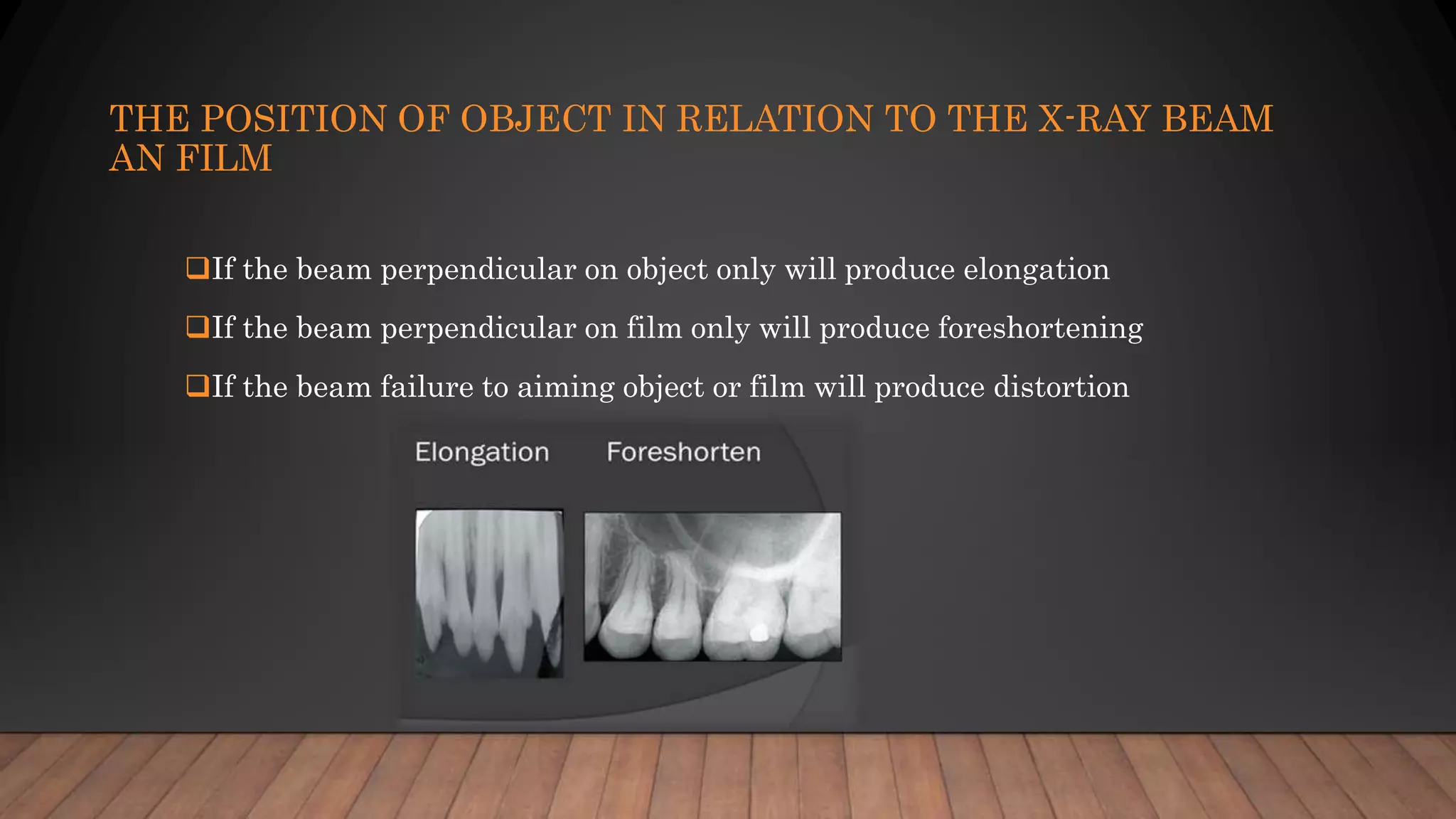 factor affecting quality of radiograph | PPTX