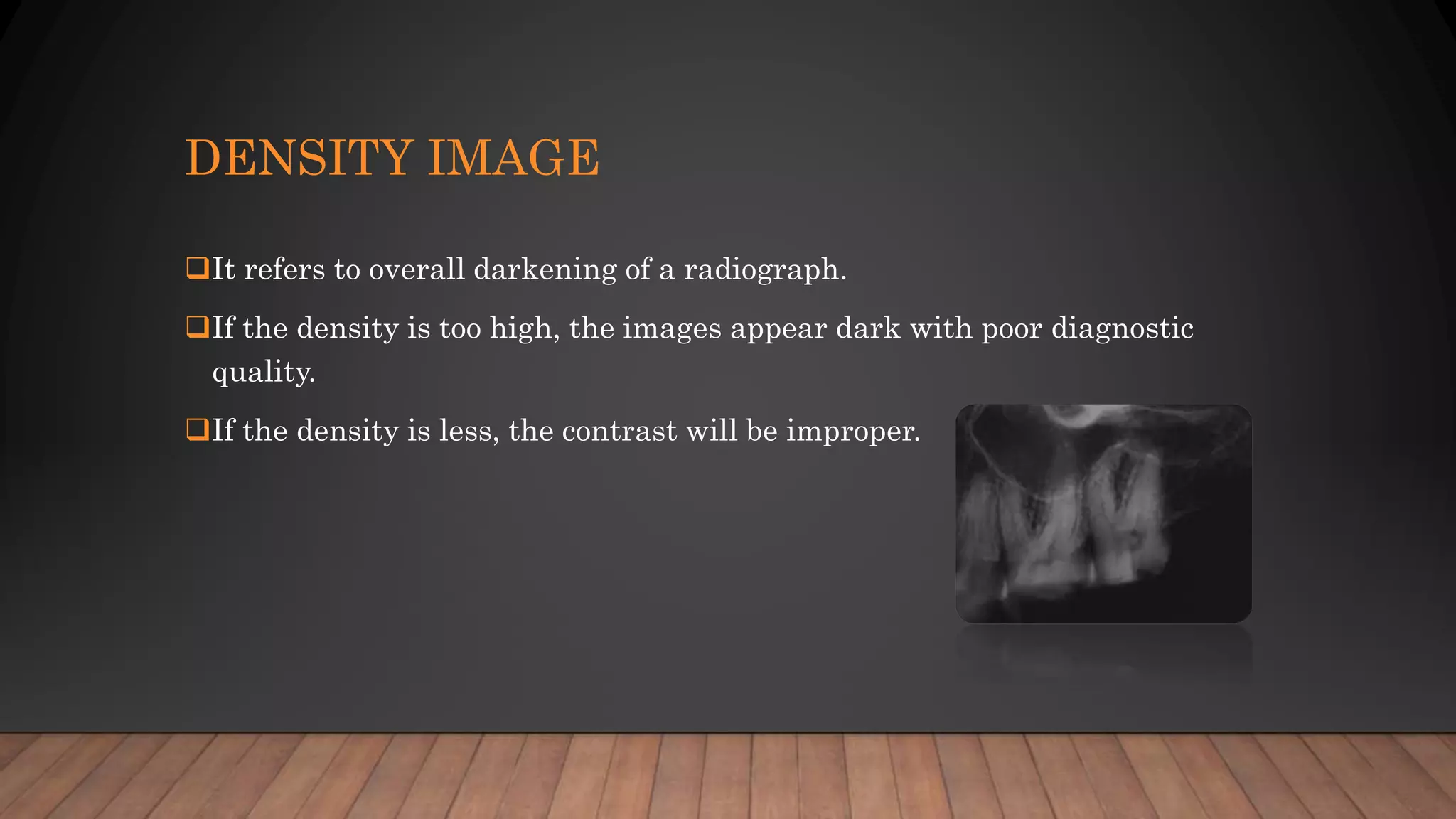 factor affecting quality of radiograph | PPTX
