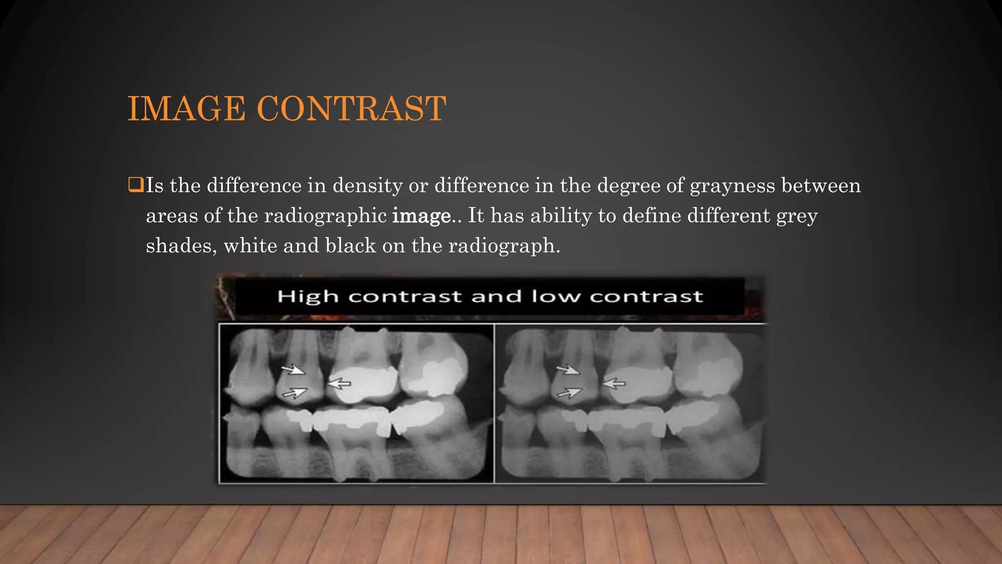 factor affecting quality of radiograph | PPTX