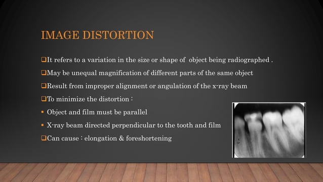 factor affecting quality of radiograph | PPTX