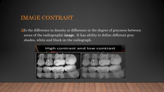 factor affecting quality of radiograph | PPTX