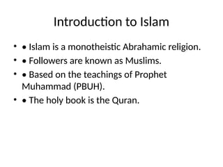 Islam_PPT_for_bca_student_pptx.......... | PPTX