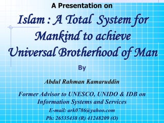 Islam presentation | PPT