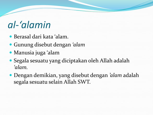 Islam rahmatan lil’ alamin | PPTX