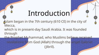 Islam Religion. for grade 11 IWRBS subject | PPTX